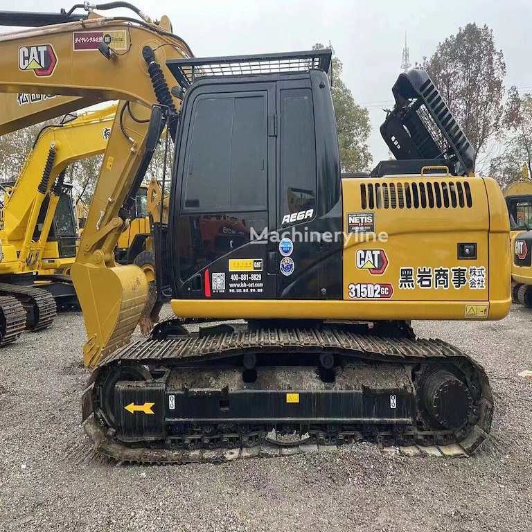 Caterpillar cat315d2gc bager guseničar