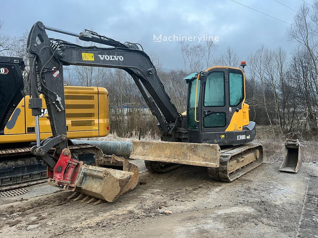 Volvo ECR 88 D - 2022 YEAR - 1800 HOURS - POWERTILT mini bager