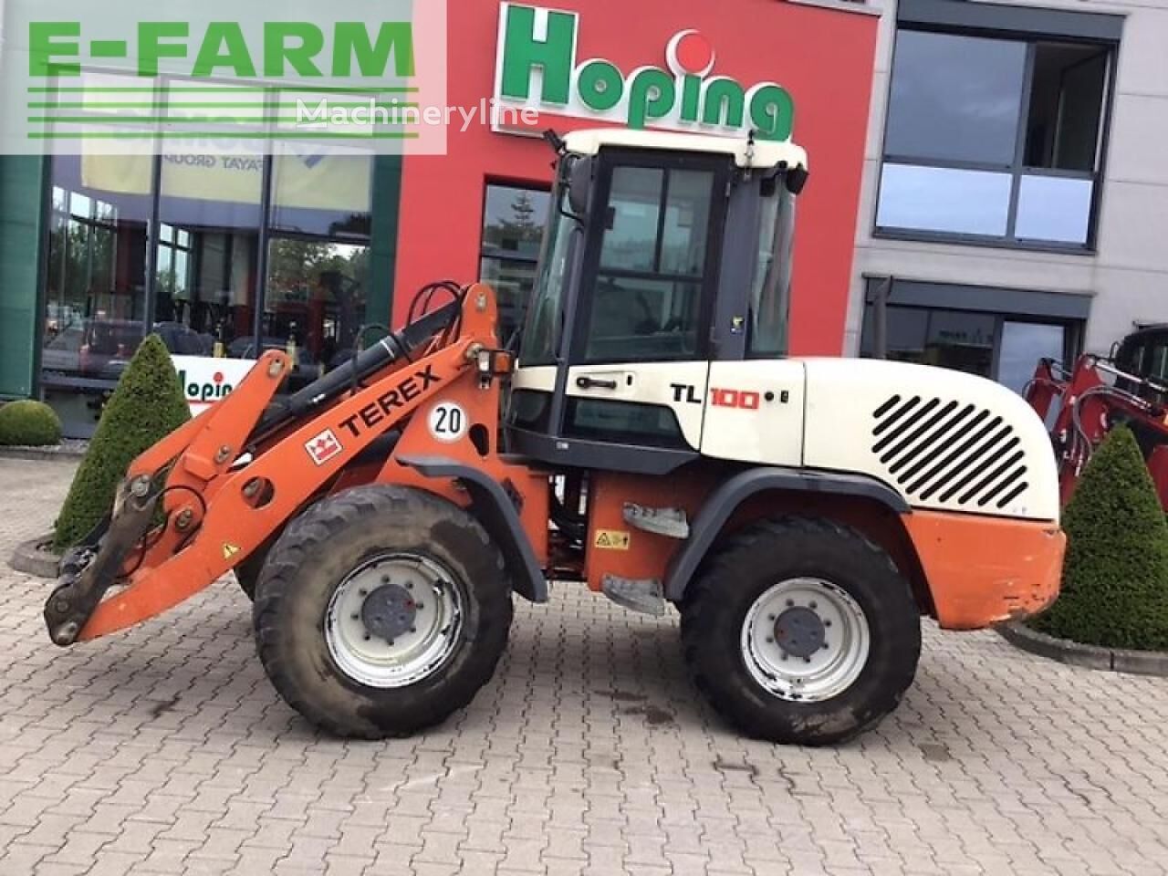 Terex tl100 mini bager