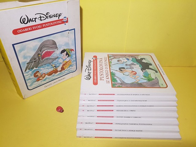 ODABERI SVOJU PUSTOLOVINU WALT DISNEY KOMPLET 1-8