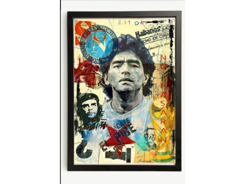 Maradona - modern media art