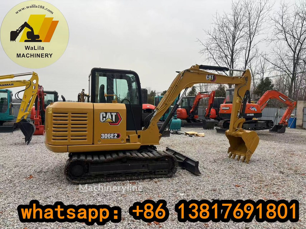 Caterpillar 306E2 bager guseničar