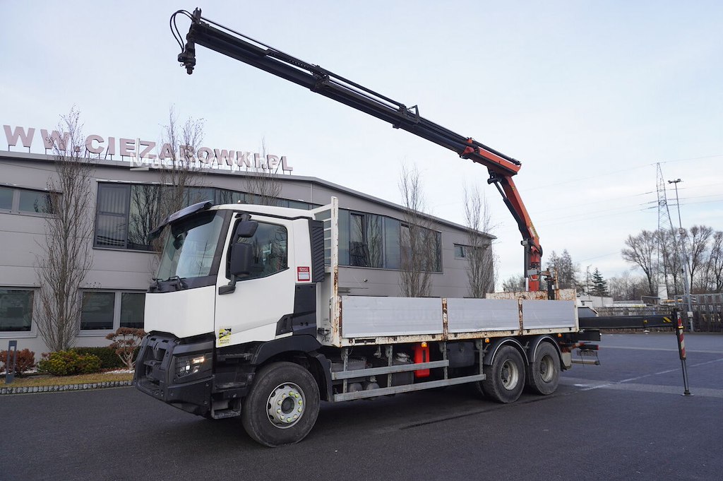 Renault C380 / 6x4 / HDS Palfinger PK 18002-EH 6000 kg pokretna dizalica