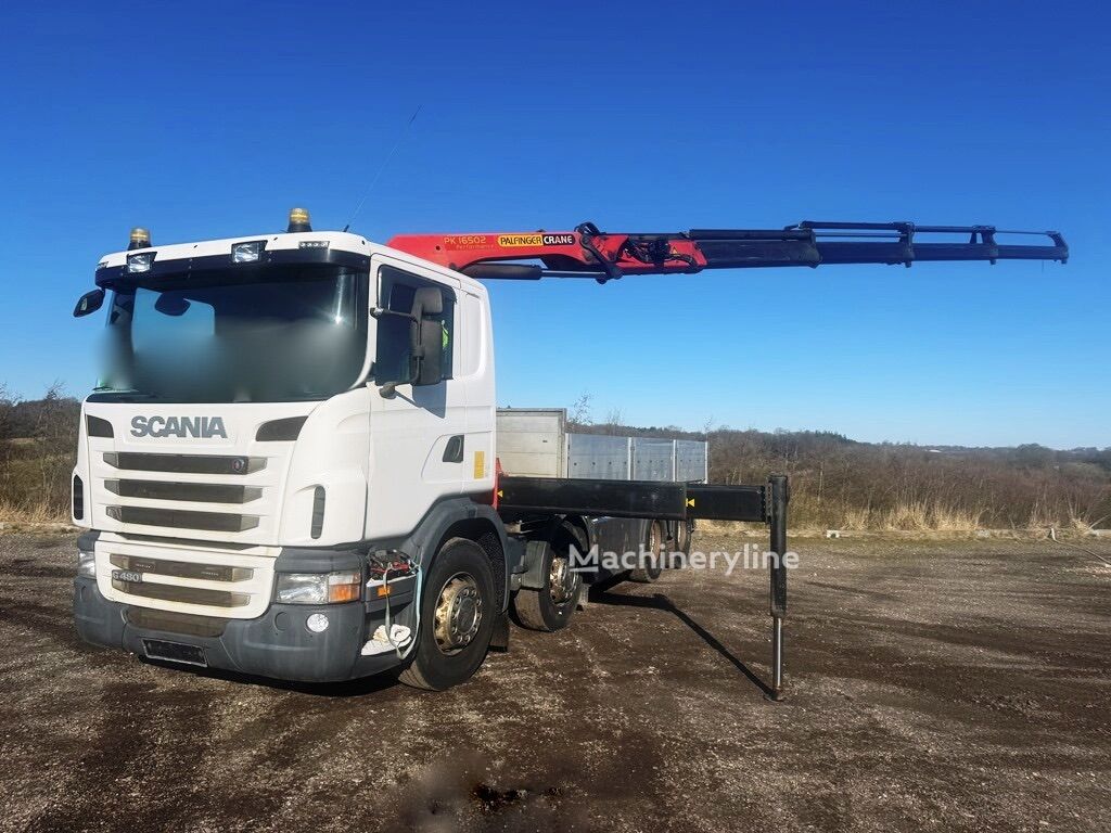 Scania G 480 8X4 PALFINGER PK 16502 pokretna dizalica