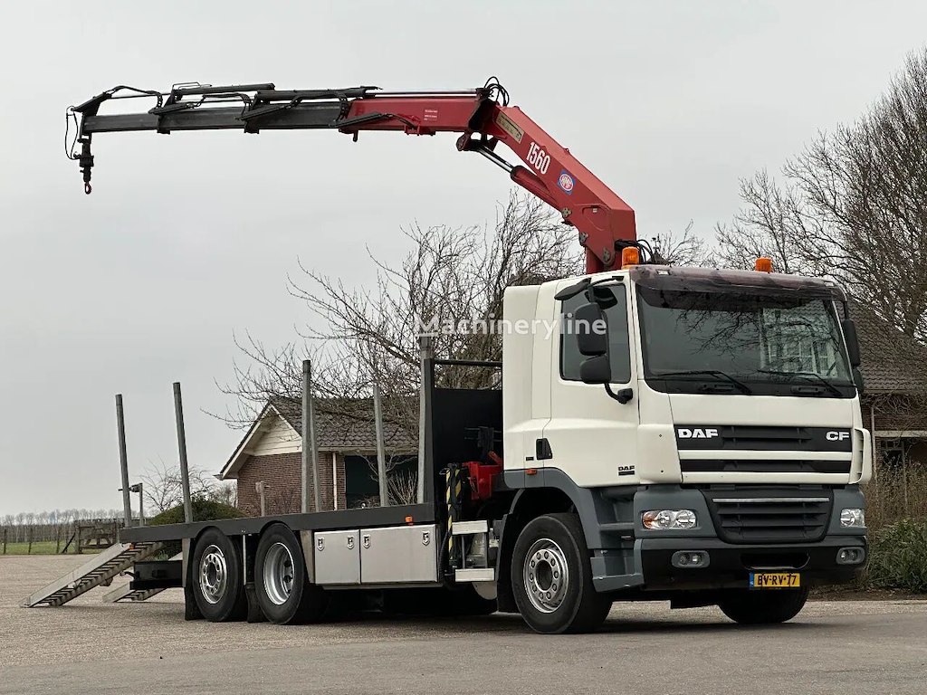 DAF CF 85 KRAAN/CRANE/GRUE/ HMF 15TM!! RADIO REMOTE!! RAMPEN!!MACHIN pokretna dizalica