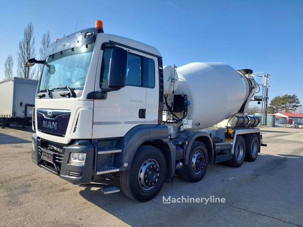 Stetter na šasiji MAN TGS 32.400 8X4 BB Stetter kamion s mešalicom za beton