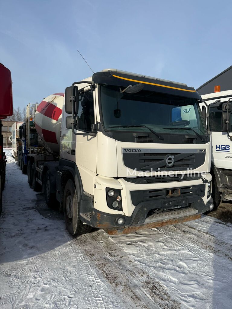 Volvo FMX 460 8x4 / 8 m3 / FULL STEEL kamion s mešalicom za beton