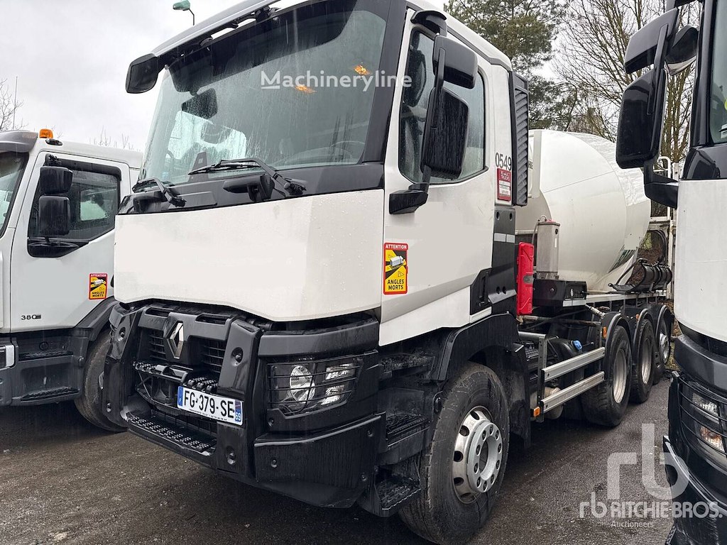 Prodaje se Renault C430 8x4 Camion Malaxeur kamion s mešalicom za beton na aukciji