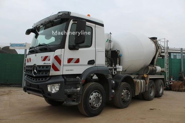 Mercedes-Benz 3240 8x4 BB - STETTER 9 m³ - AP Achsen Nr.: 174 kamion s mešalicom za beton