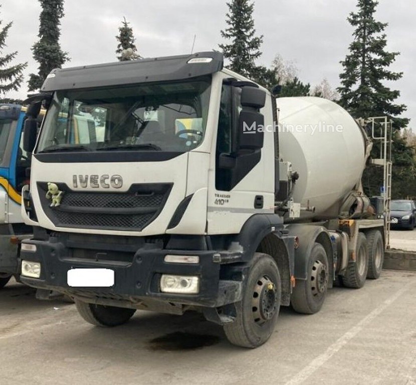 Stetter na šasiji IVECO 8x4 Trakker AD340.T41B +9m3 kamion s mešalicom za beton