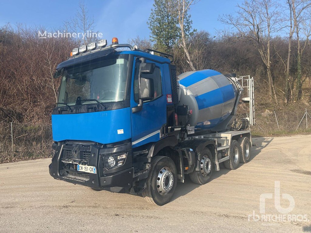 Prodaje se Renault C520 8x4 Camion Malaxeur kamion s mešalicom za beton na aukciji