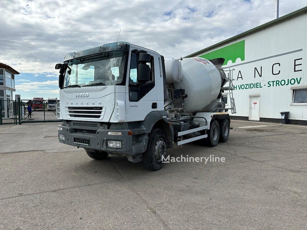 IVECO TRAKKER 360 domiešavac 7m3 6x4 EURO 4 manuál VIN 943 kamion s mešalicom za beton