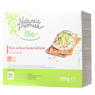 Bio Dvopek sa celim zrnom NP 250g