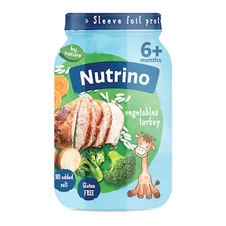 Nutrino kasica povrce sa curetinom 190g