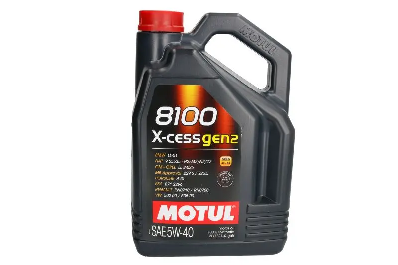 MOTUL Motorno ulje 8100 X-CESS GEN2, 5W40, 5L