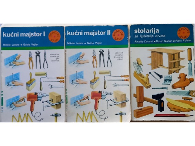 KUĆNI MAJSTOR 1-2 + STOLARIJA  1-3 URADITE SAMI