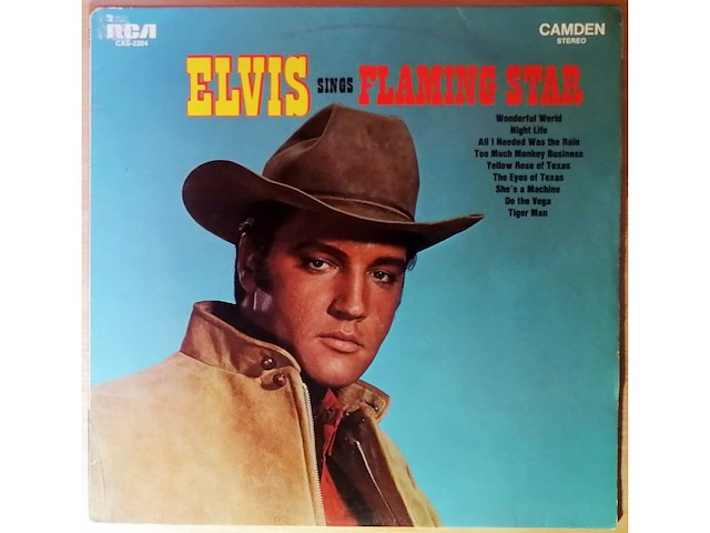 LP ELVIS - Elvis Sings `Flaming Star` (1969) Germany NM