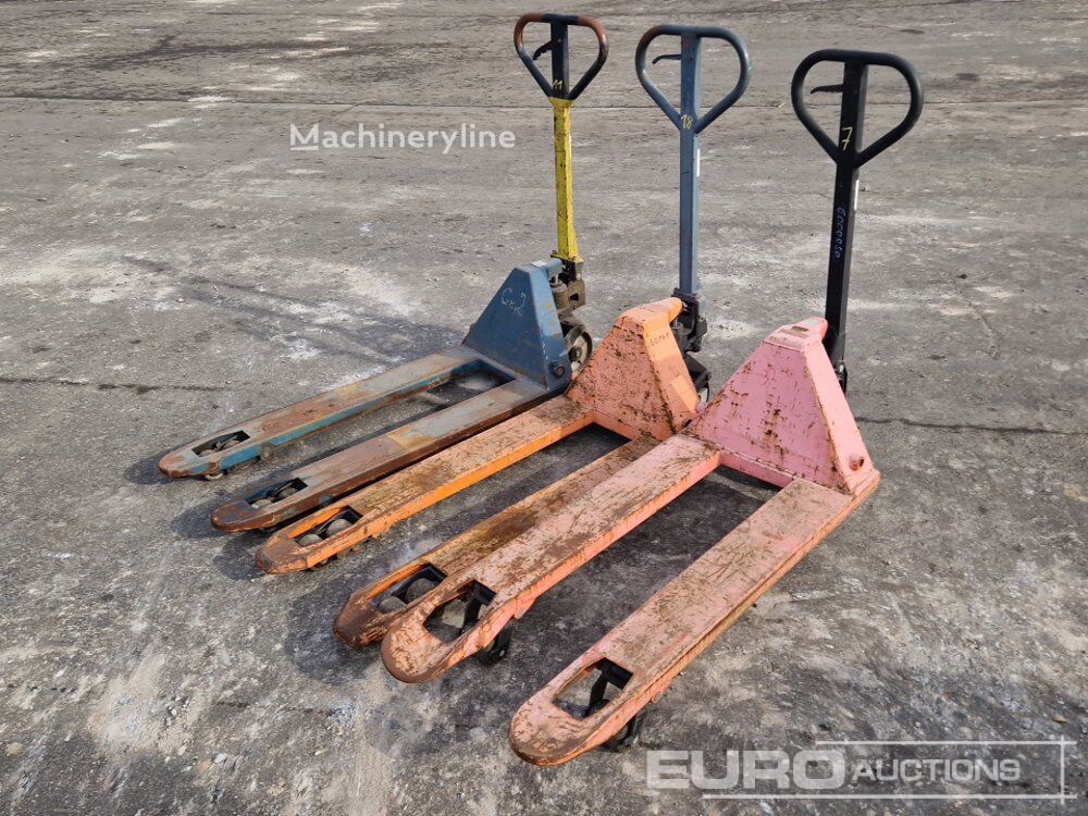 Prodaje se Walk Behind Pallet Trucks (3 of) kašiku za prednje utovarivač na aukciji