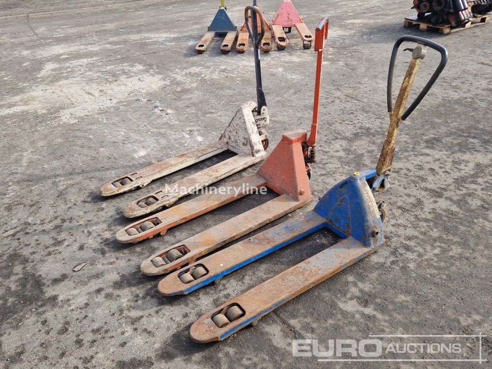 Prodaje se Walk Behind Pallet Trucks (3 of) kašiku za prednje utovarivač na aukciji