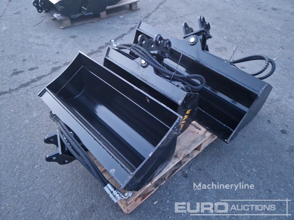 Prodaje se 40", 36", 24" Hydraulic Tilt Ditching Buckets to suit Mini Excav sejalnu kašiku na aukciji