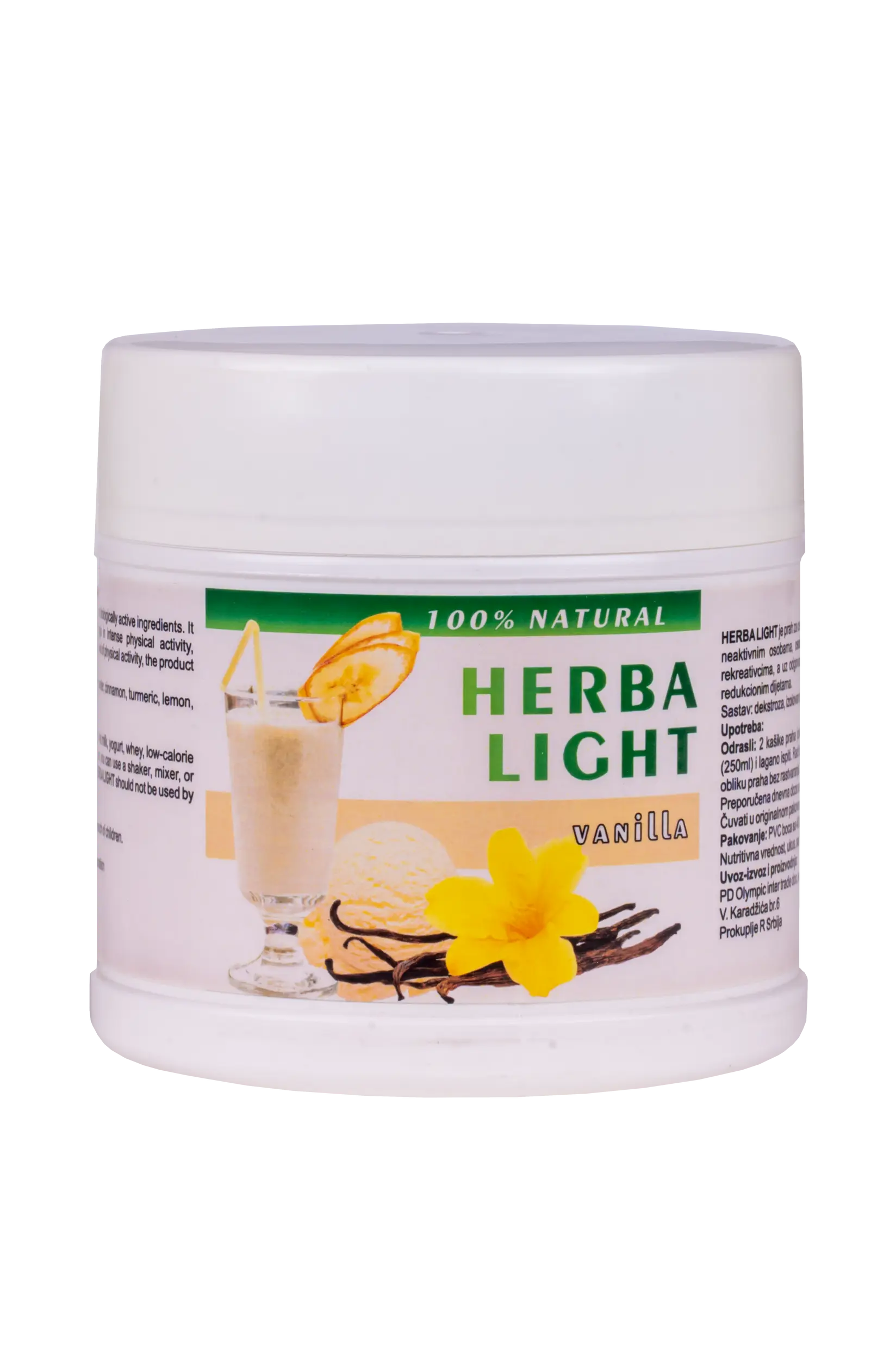 OLYMPIC Herbalight Plus Collagen Vanile, 360g