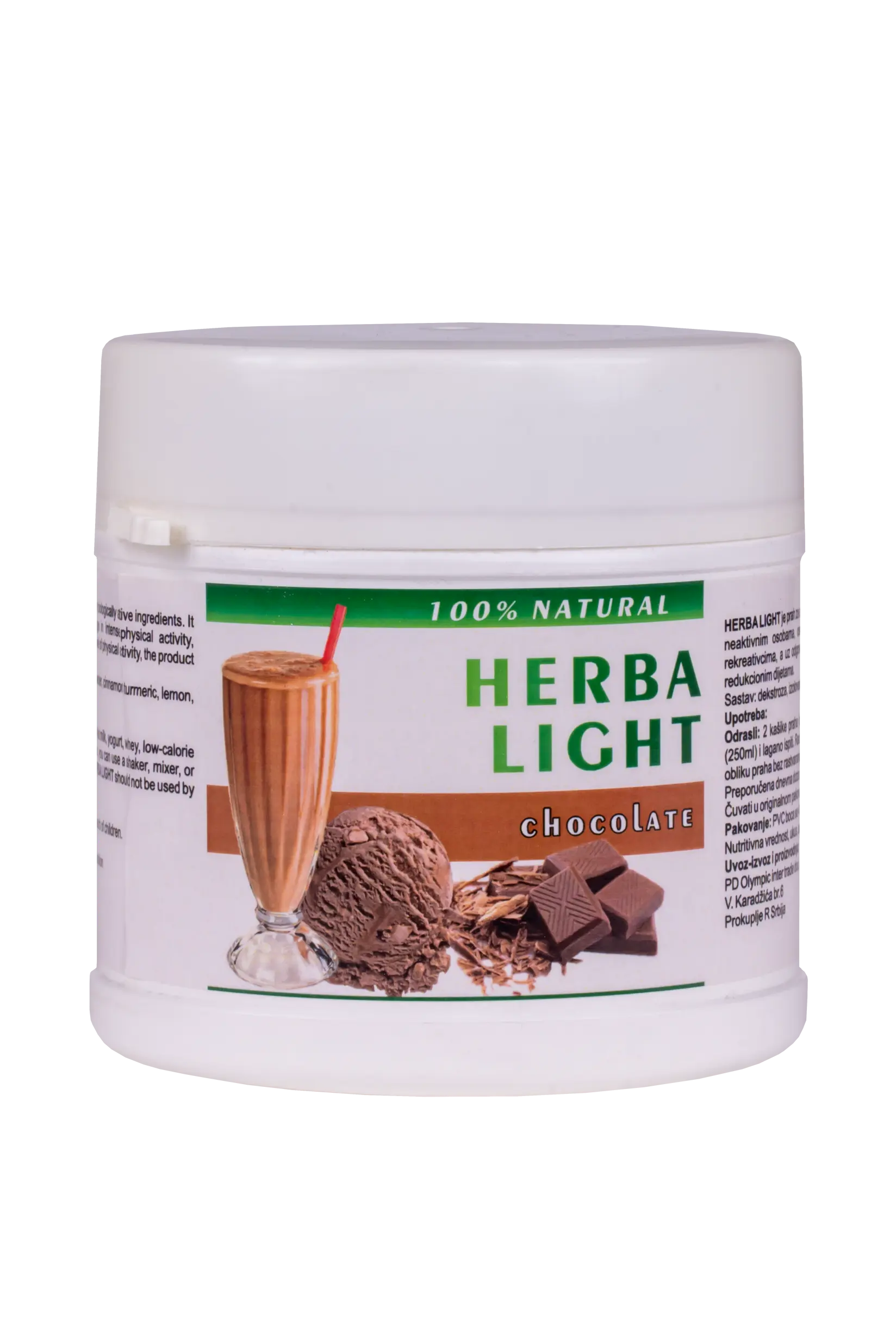 OLYMPIC Herbalight Plus Collagen Čokolada, 360g