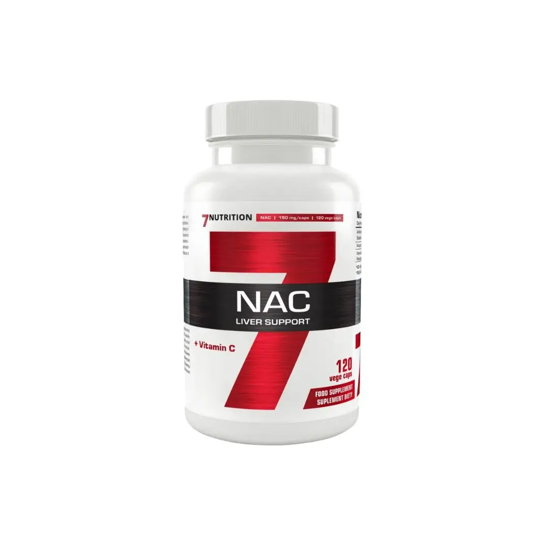 7 NUTRITION NAC, 500 mg, 120 kapsula