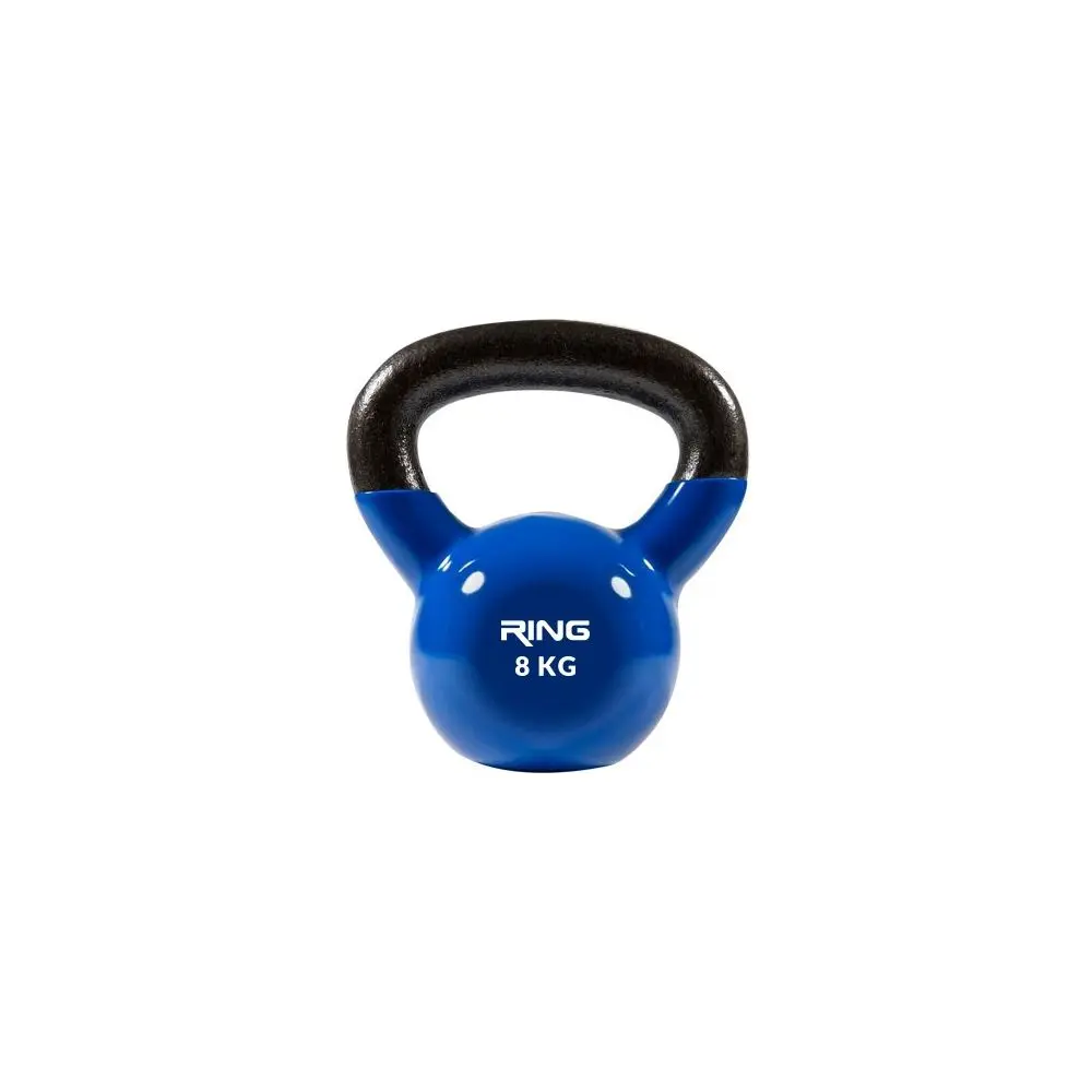 RING kettlebell metal+vinyl 8kg