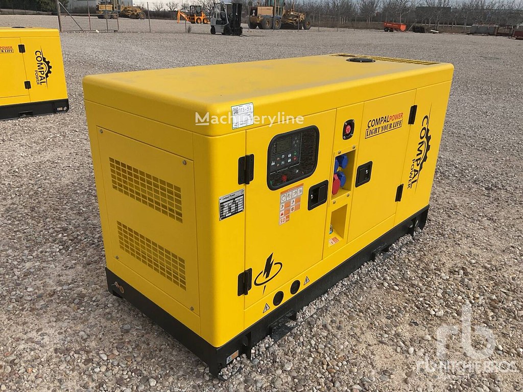 Prodaje se COMPAL VG-R30 41.3 kVA 33KW (Unused) drugi generator na aukciji