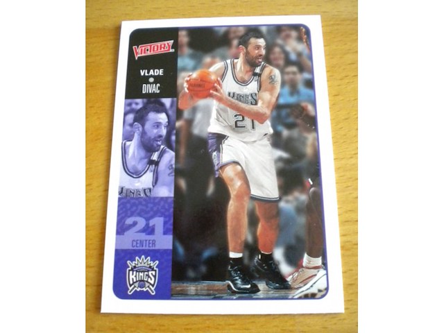 Vlade Divac `Upper Deck 2000-2001`
