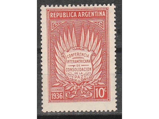 Argentina-1936-Inter-American Peace Conference-MH