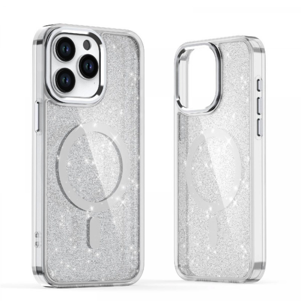 Maska Mag Case Glitter za Samsung S25 Ultra/ S938B bela