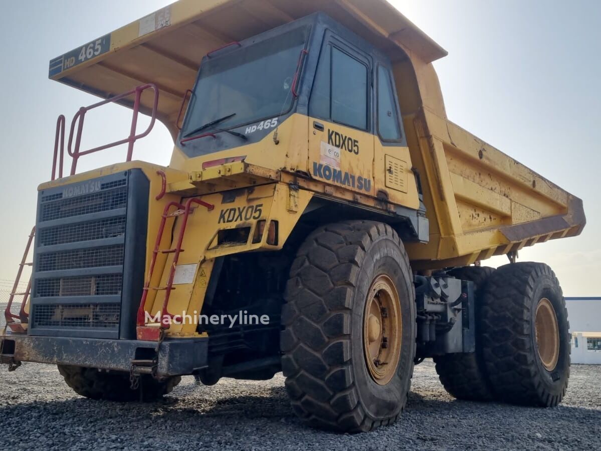 Komatsu HD465-7 damper sa krutom šasijom