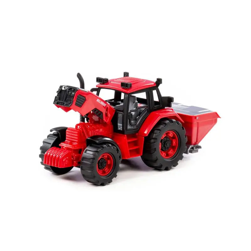 POLESIE Igračka Traktor za đubrenje Belarus, Crveni