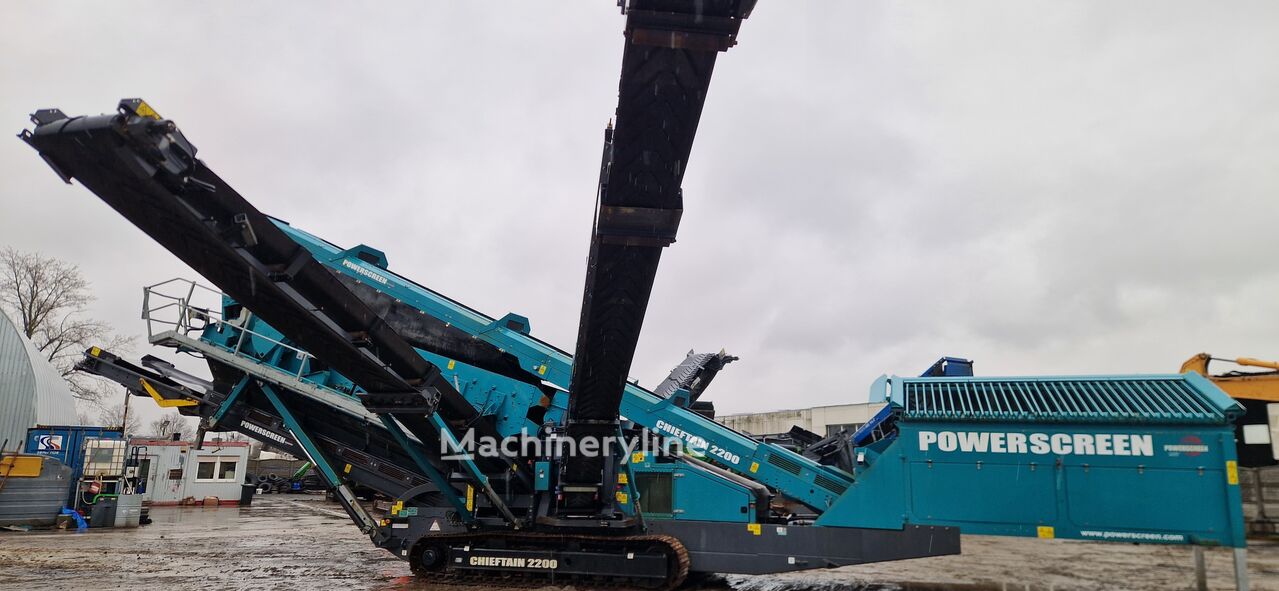 Powerscreen Chieftain 2200 vibraciona rešetka