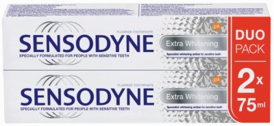 PASTA ZA ZUBE DUO EXTRA WHITE SENSODYNE 2X75ML
PASTA ZA ZUBE DUO EXTRA WHITE SENSODYNE 2X75ML