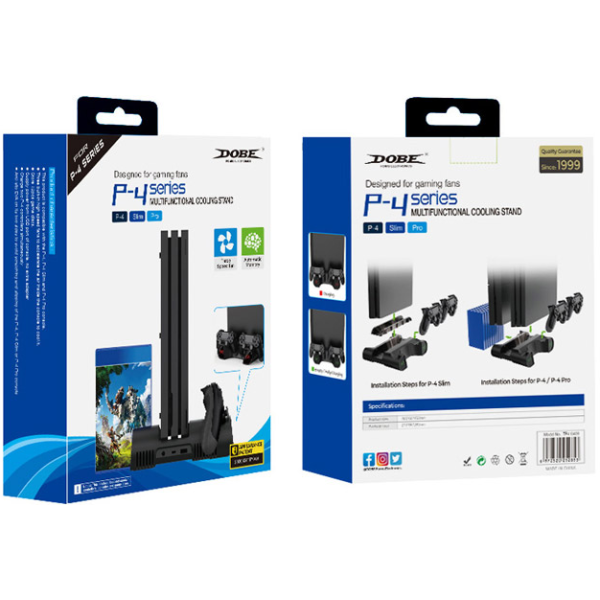 Docking station DOBE drzač sa USB punjačem za PS4/ PS4 Pro/ PS4 Slim TP4-0406B