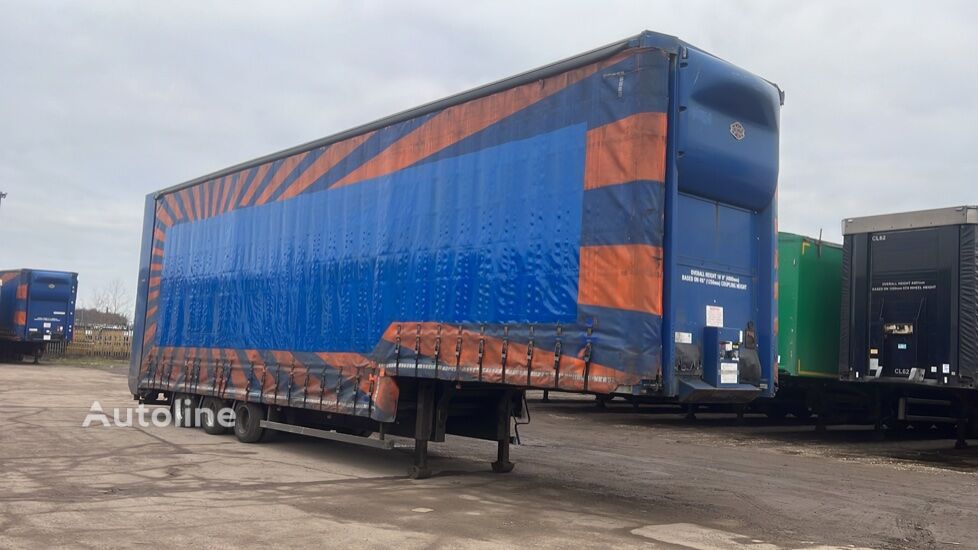 Cartwright CURTAINSIDE - DOUBLE DECK - STEPFRAME poluprikolica sa kliznom ceradom