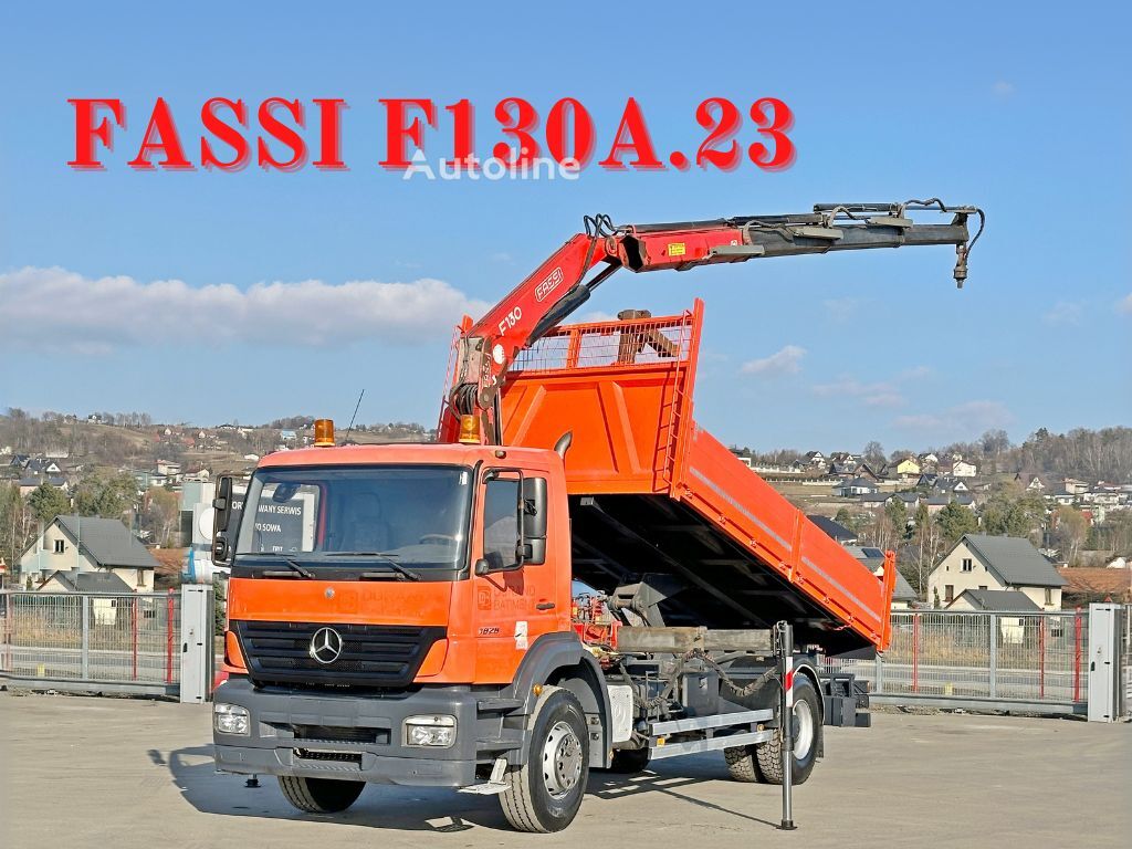 Mercedes-Benz AXOR 1828 * FASSI F130.A.23 + FUNK * TOPZUSTAND kiper