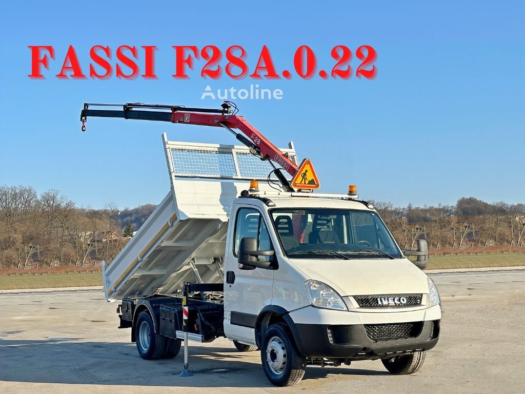 IVECO DAILY 65C15 * KIPPER 3,05m * FASSI F28A.0.22*TOP kiper