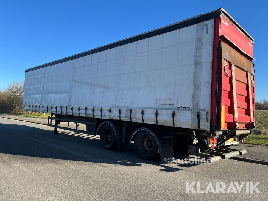 Prodaje se Kel-Berg Trailer Kel-Berg 13,6 m poluprikolicu sa kliznom ceradom na aukciji