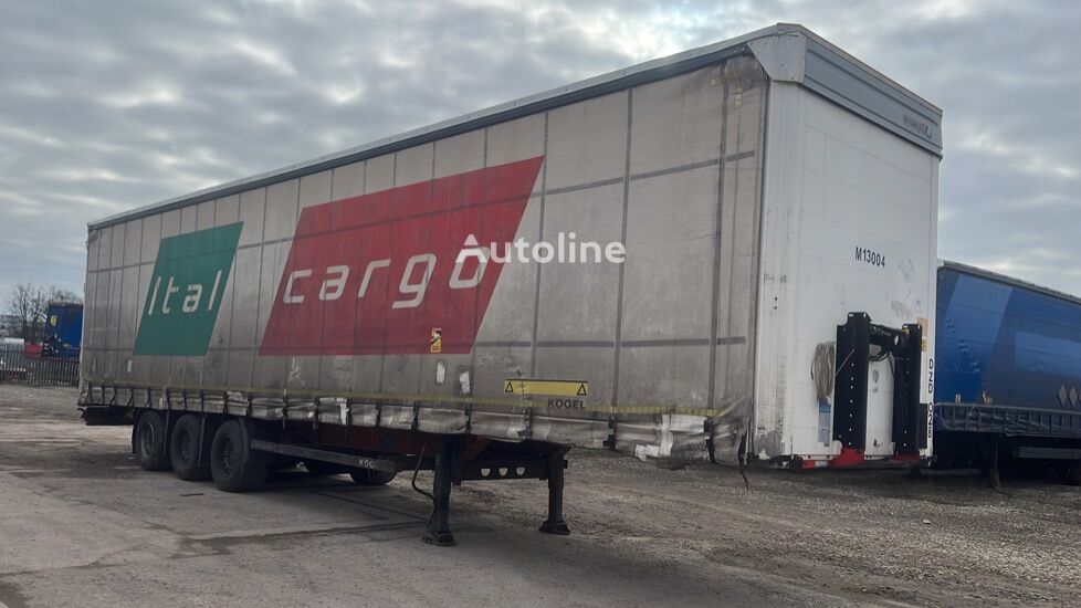 Prodaje se Kögel CURTAINSIDE - MEGA EUROLINER poluprikolicu sa kliznom ceradom na aukciji