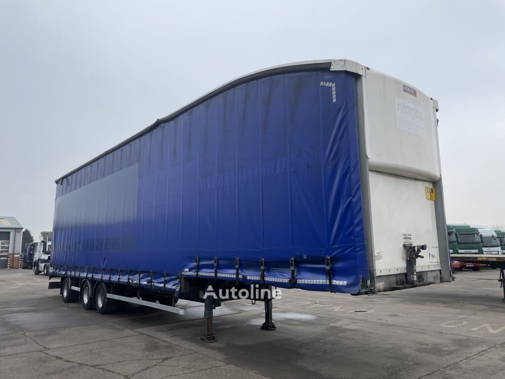 Lawrence David 51FT/15.65M LST STEP FRAME DOUBLE DECK CURTAINSIDE TRAILER – 201 poluprikolica sa kliznom ceradom