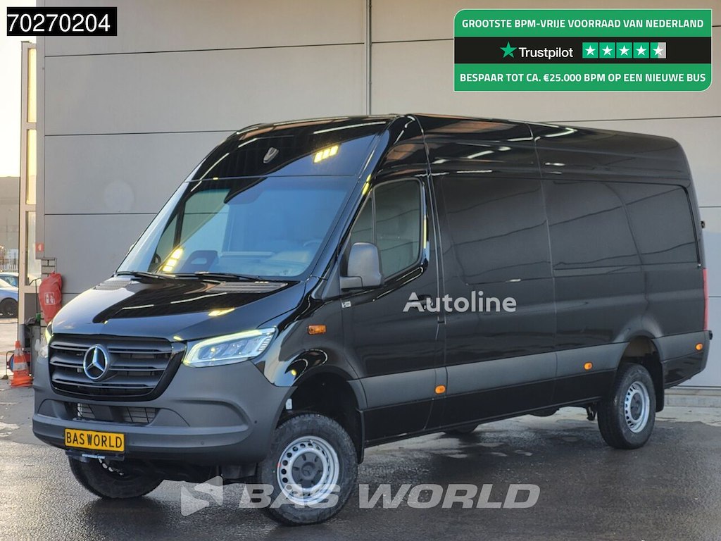 Novi Mercedes-Benz Sprinter 319 CDI Automaat 4x4 L3H2 2025 model LED Navi Camera 4w laki furgon