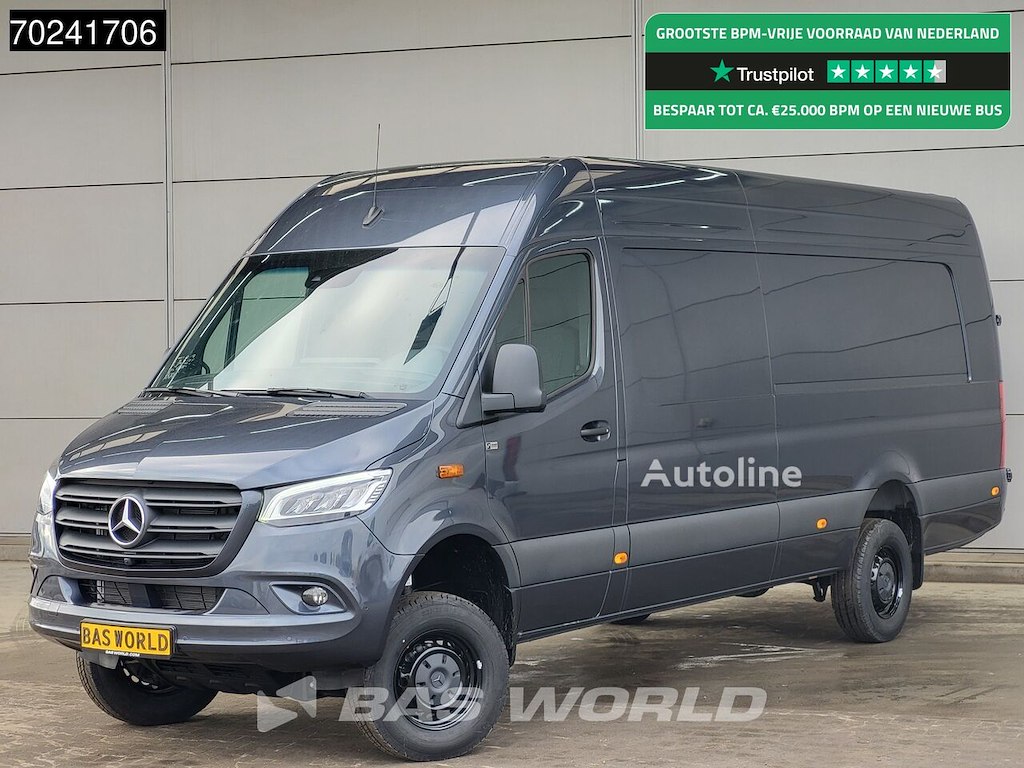 Novi Mercedes-Benz Sprinter 319 CDI Automaat 4x4 L4H2 XXL LED Navi 360Camera 4wd Al laki furgon