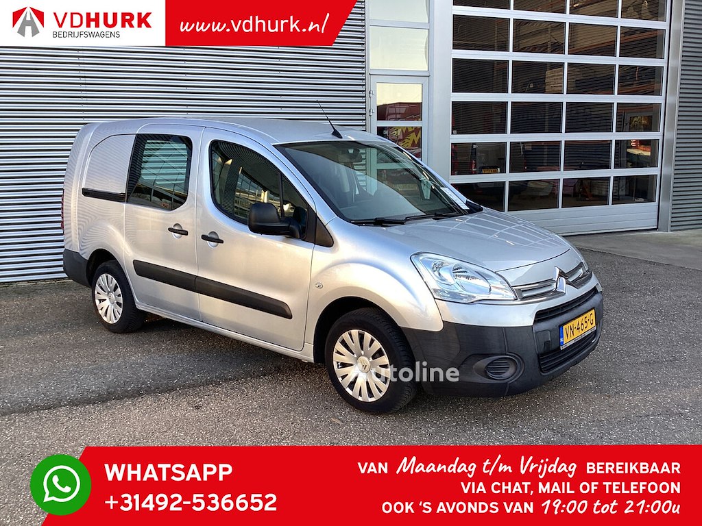 Citroen Berlingo 1.6 HDI 90 pk L2 BPM VRIJ! 3 Pers./ NL-auto/ Airco/ Nav minibus furgon