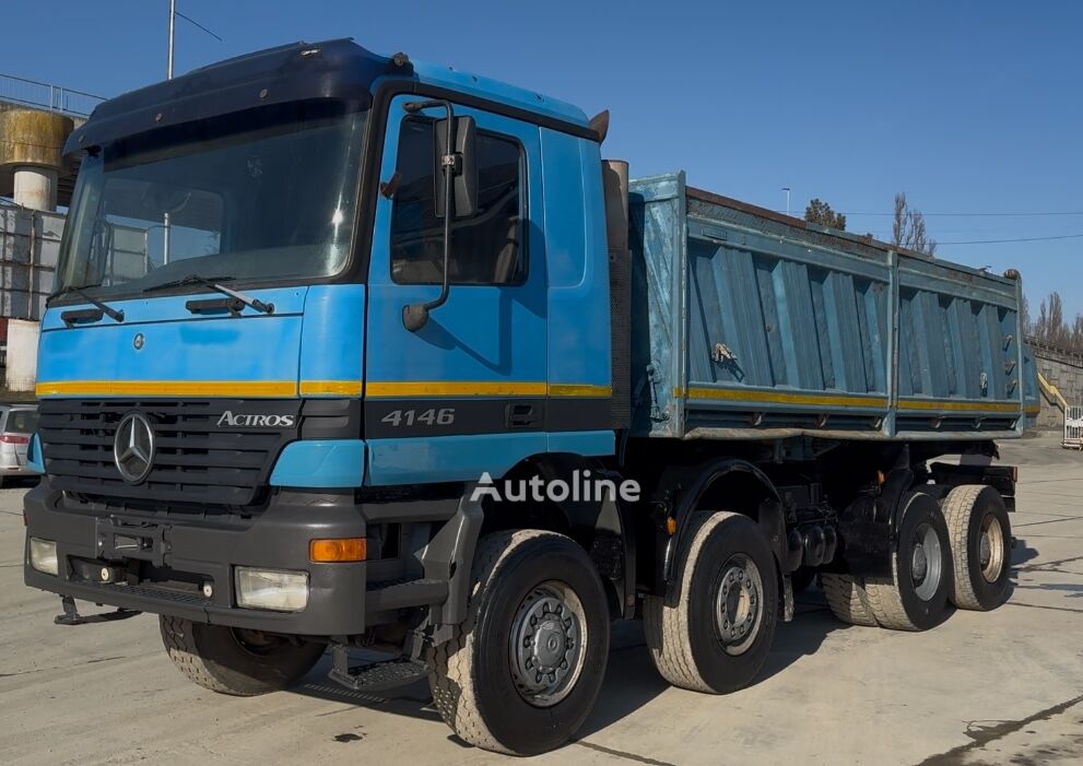 Mercedes-Benz Actros 4146 8x6, Big axles kiper