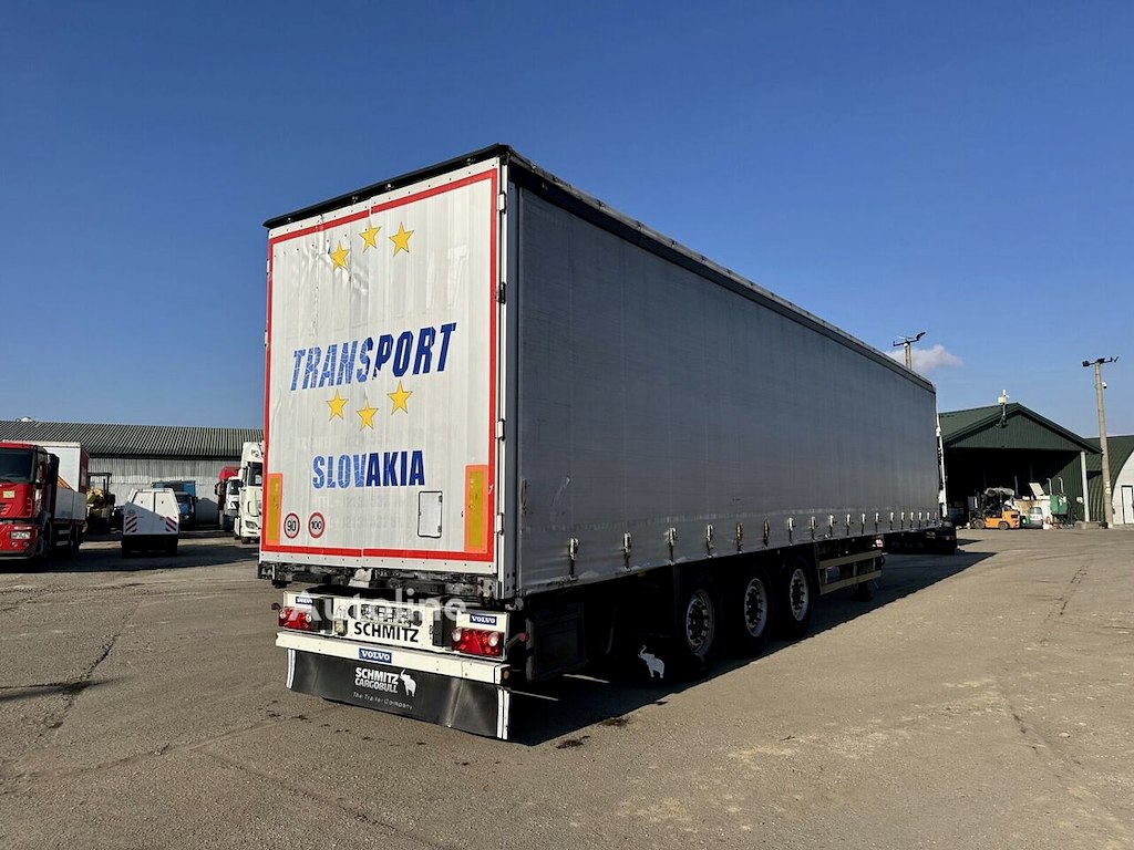 Schmitz Cargobull S01 VIN 306 poluprikolica sa kliznom ceradom