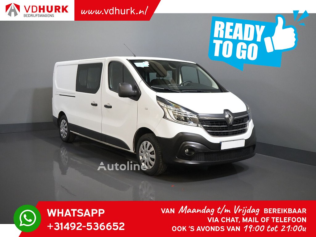 Renault Trafic 2.0 dCi 120 pk L2 DC Dubbel Cabine BPM VRIJ! Ready2Go LED minibus furgon