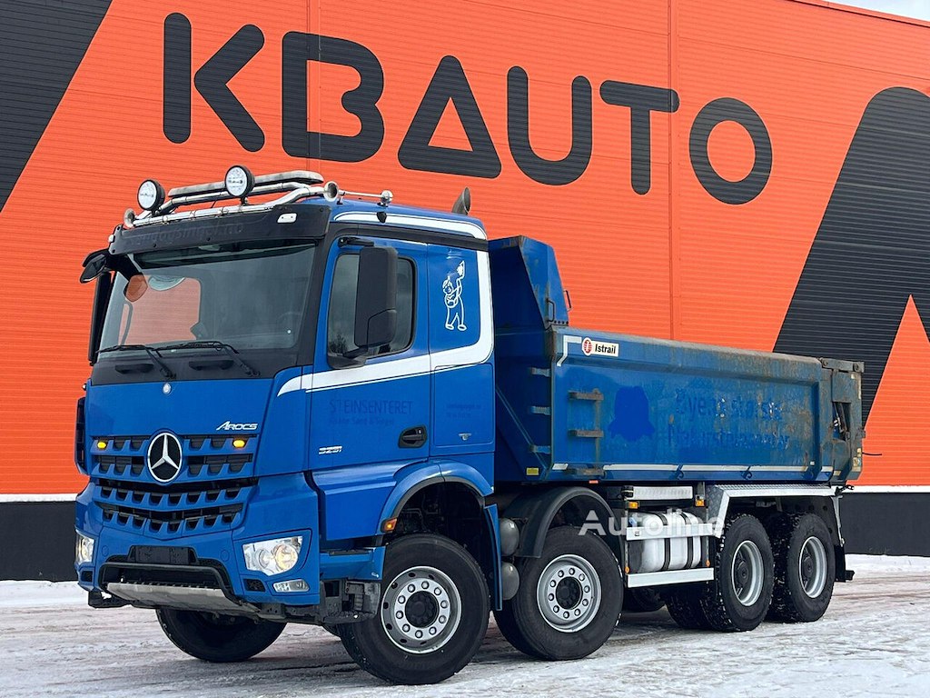 Mercedes-Benz Arocs 3251 8x4 RETARDER / FULL STEEL / BOX L=5571 mm kiper